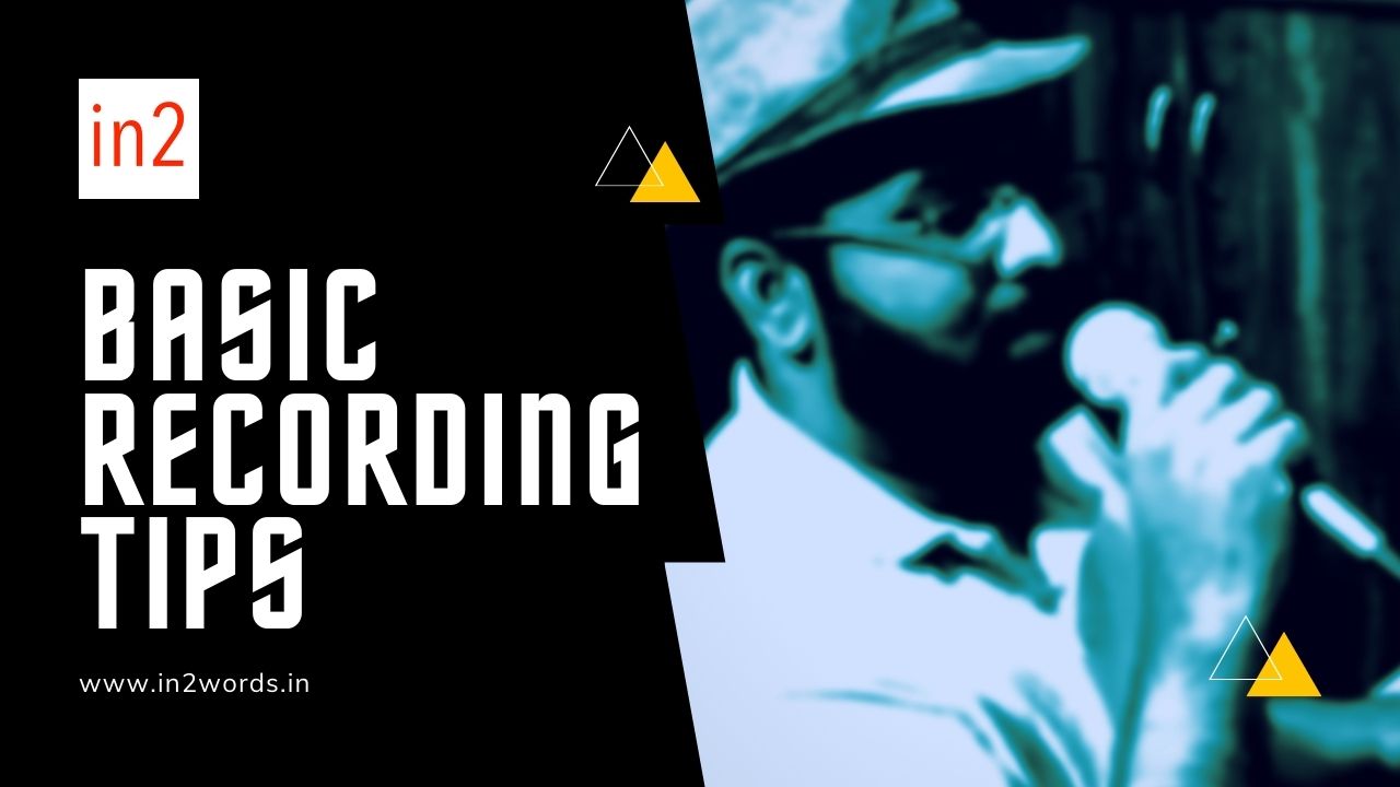 Want to record your voice? * in2words